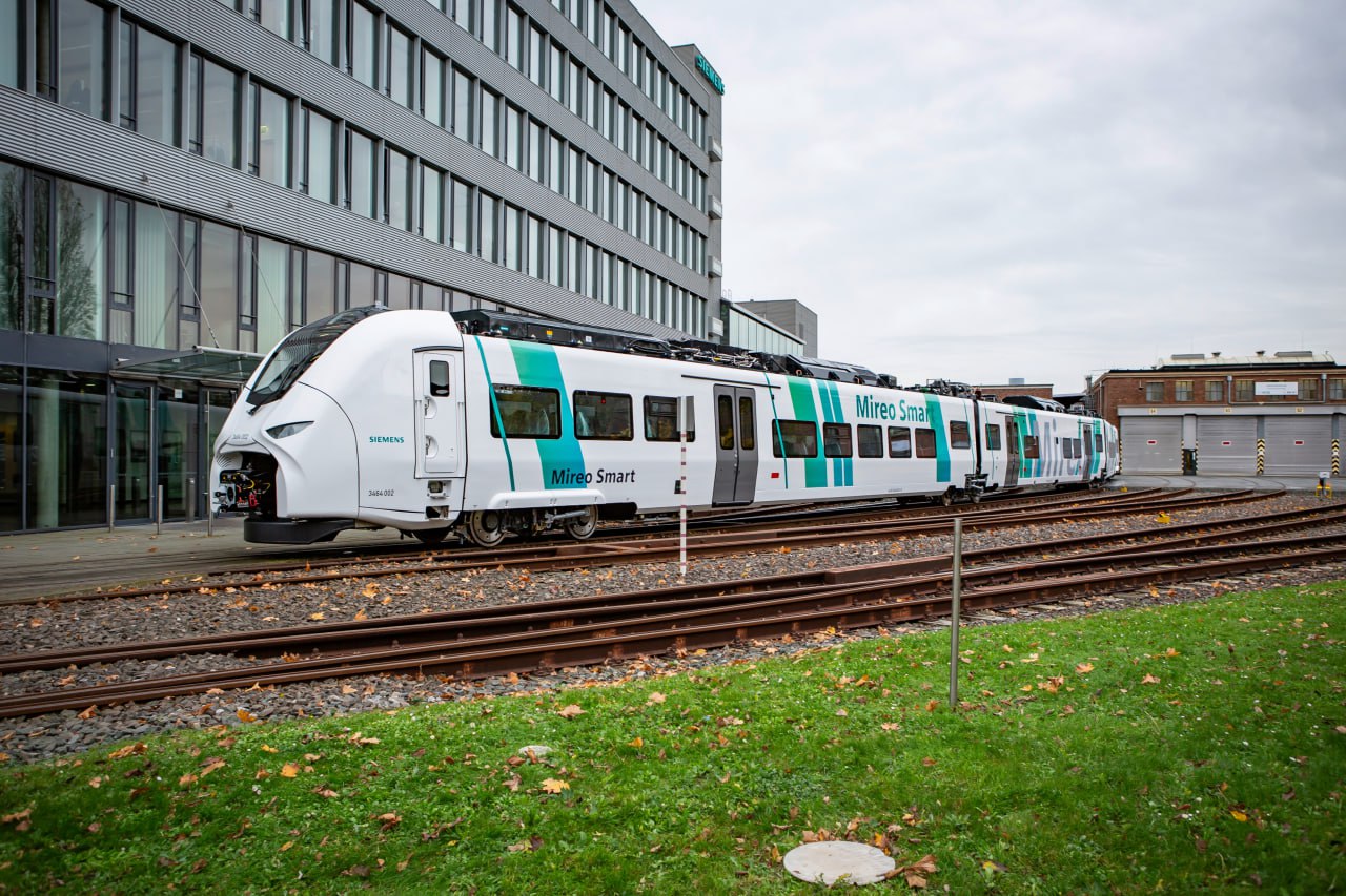 The Mireo Smart train: manufactured by Siemens Mobility - Railway Supply