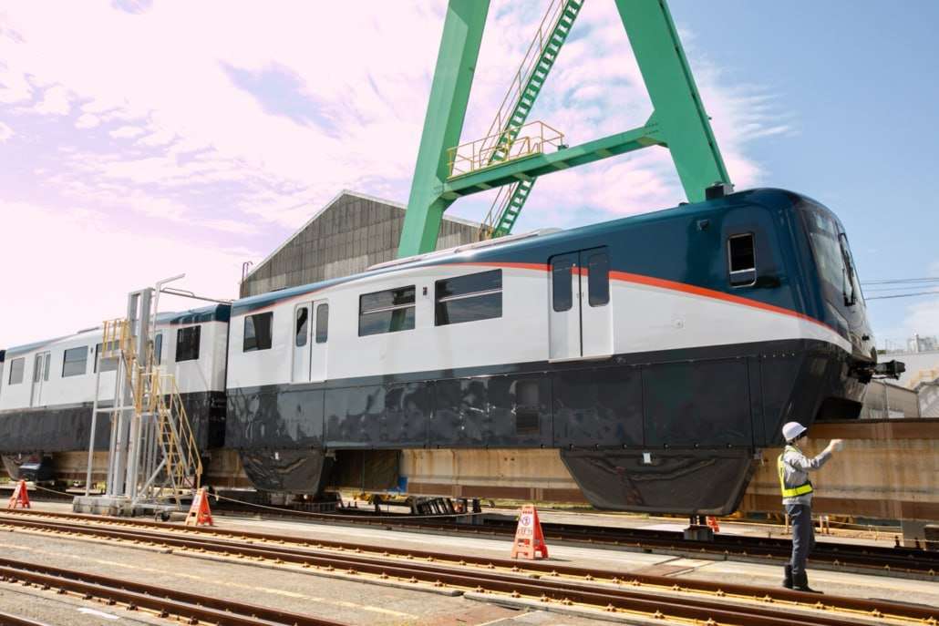 The monorail train from Hitachi has arrived in Panama - Railway Supply