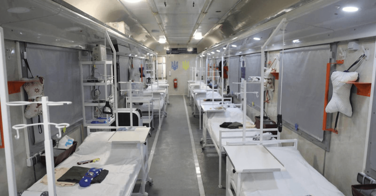 Ukrzaliznytsia: medical train cars - Railway Supply