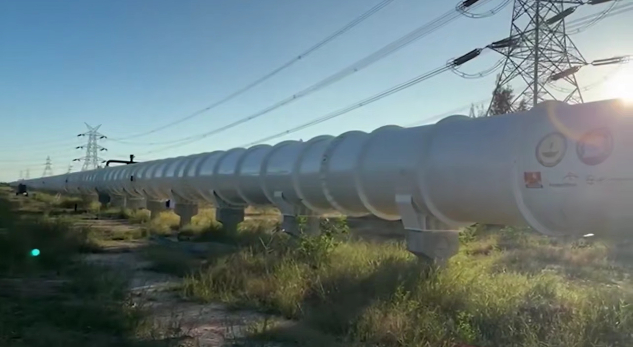 Hyperloop: India completes its first test track construction - Railway ...