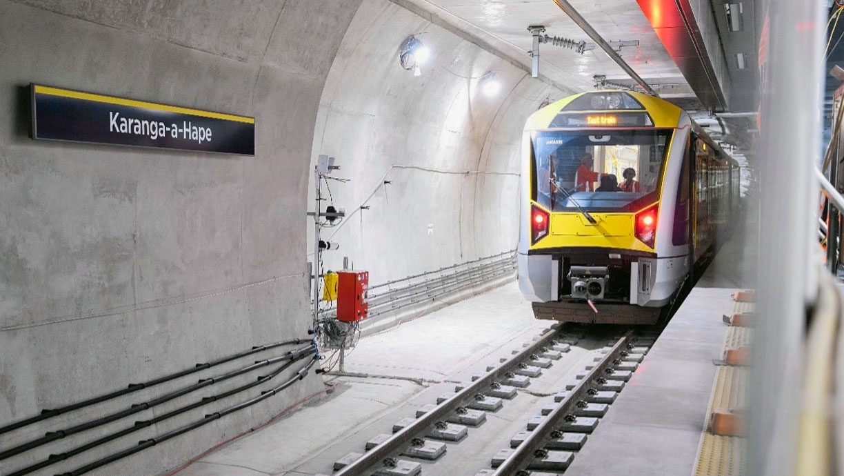 Новая Зеландия тестирует City Rail Link - Railway Supply