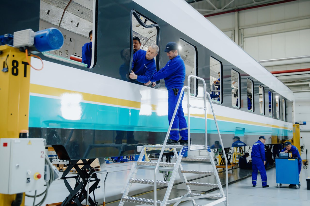 Stadler Begins Train Production in Kazakhstan - Railway Supply