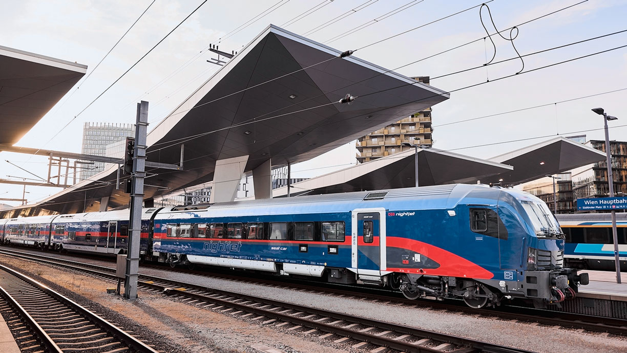 Nightjet Launches Routes Between Austria and Amsterdam - Railway Supply