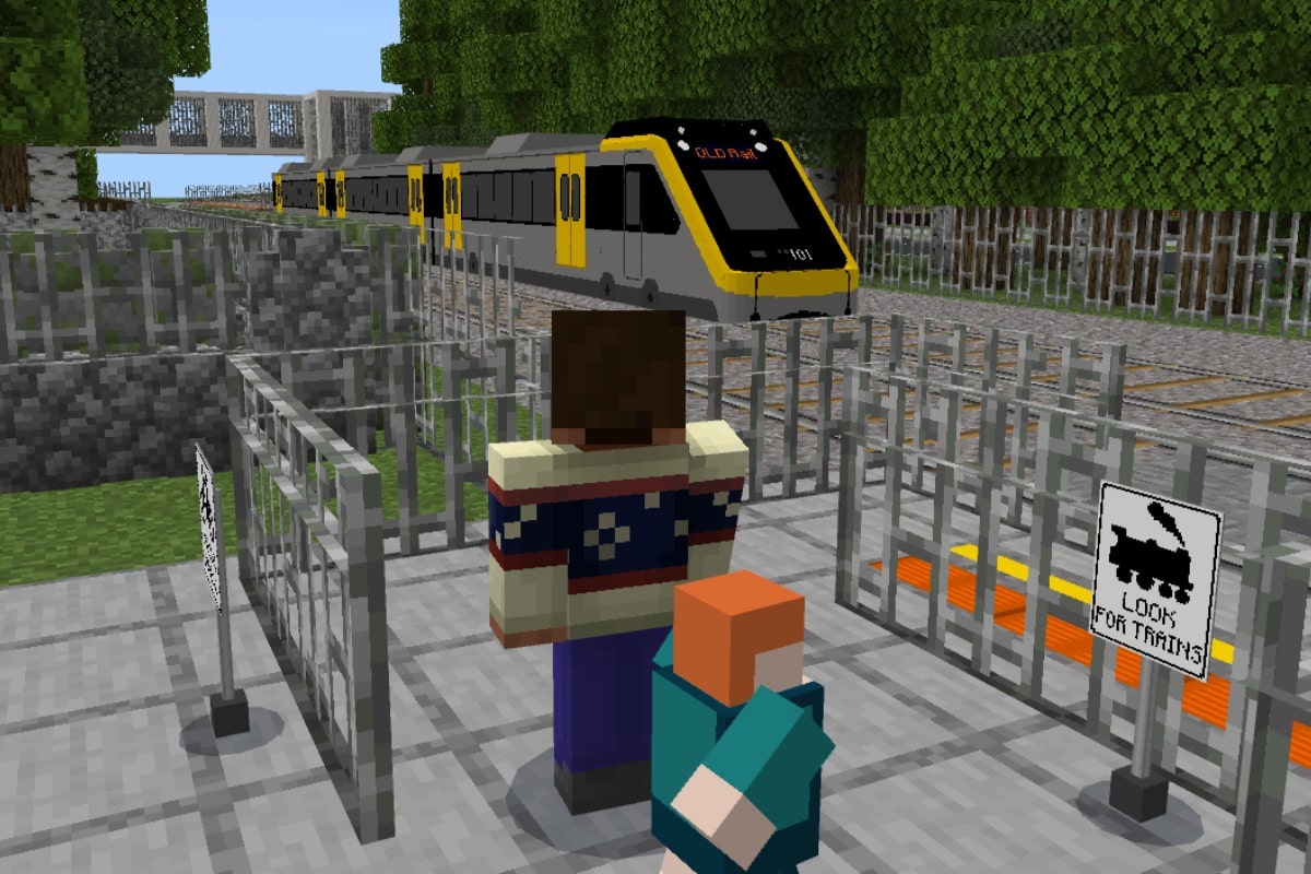 Queensland Rail Introduces New Minecraft Rail Safety Game - Railway Supply