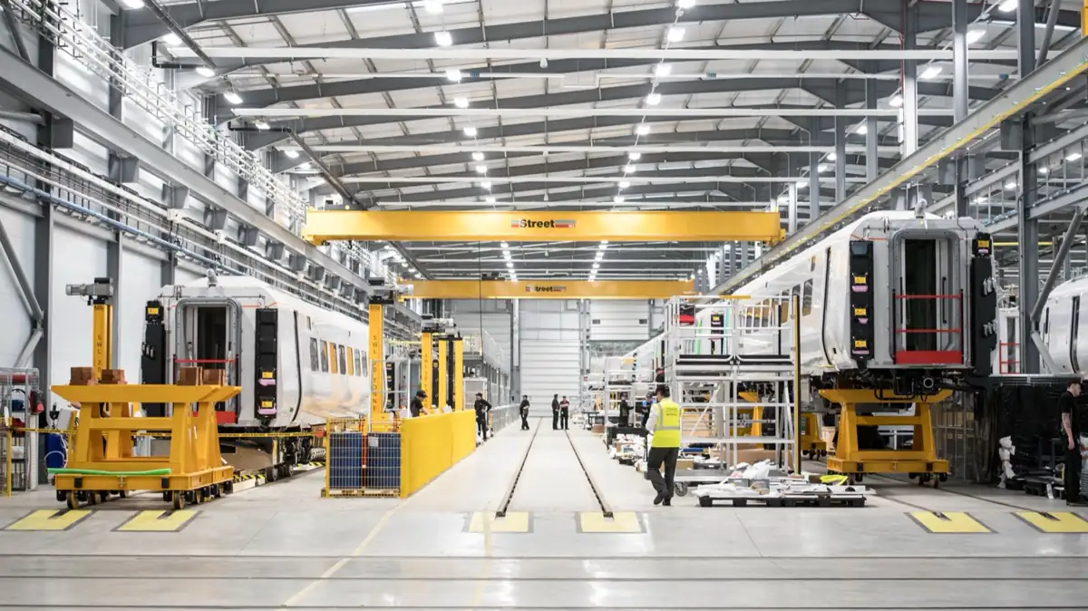 Hitachi Rail Opens Doors for the First Time - Railway Supply