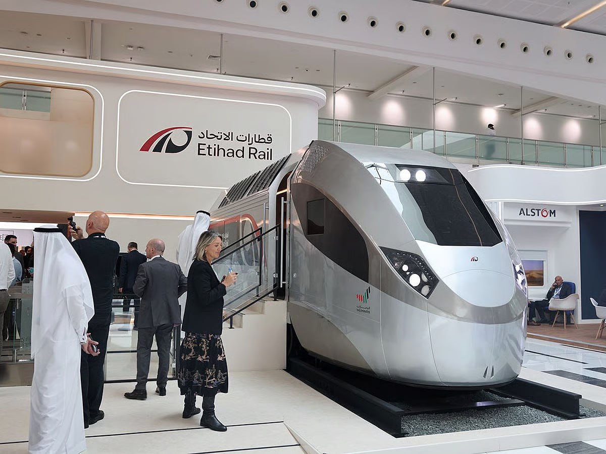 Etihad Rail showcases train prototype at Global Rail - Railway Supply