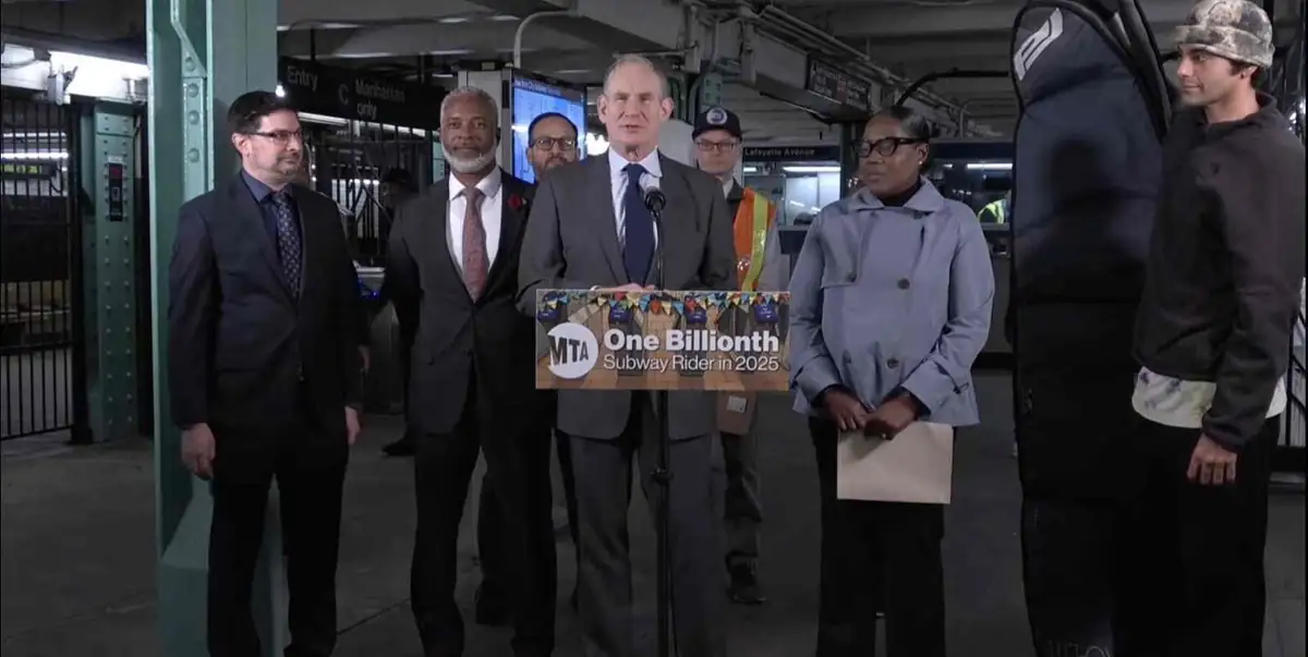NYC Subways Reach 1-Billion-Rider Milestone Early - Railway Supply
