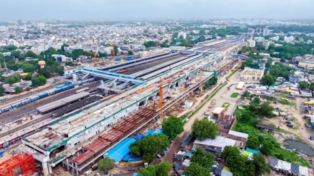 Ahmedabad Bullet Train Station Nears Completion - Railway Supply